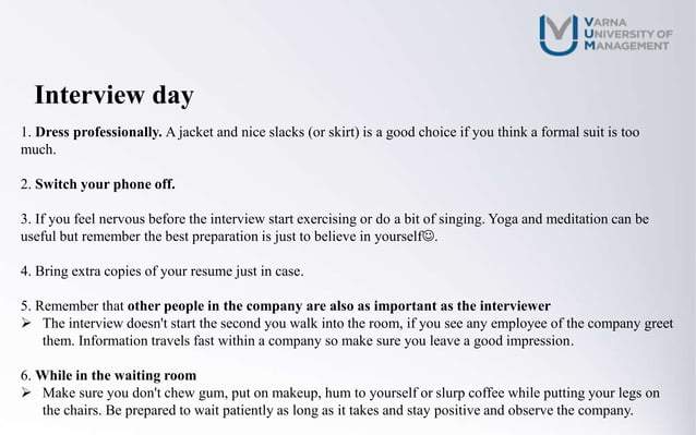 How to have a successful interview? | PPT