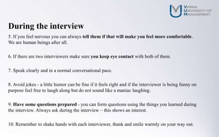 How to have a successful interview? | PPT