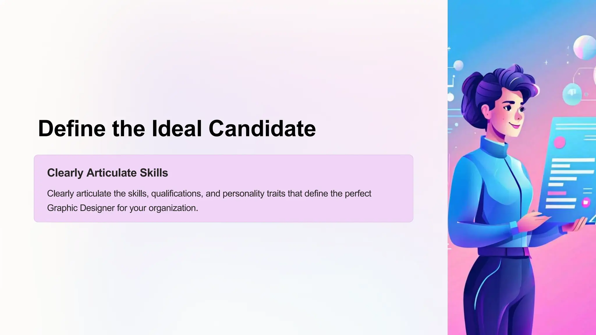 How to hire the perfect Graphic Designer | PPT