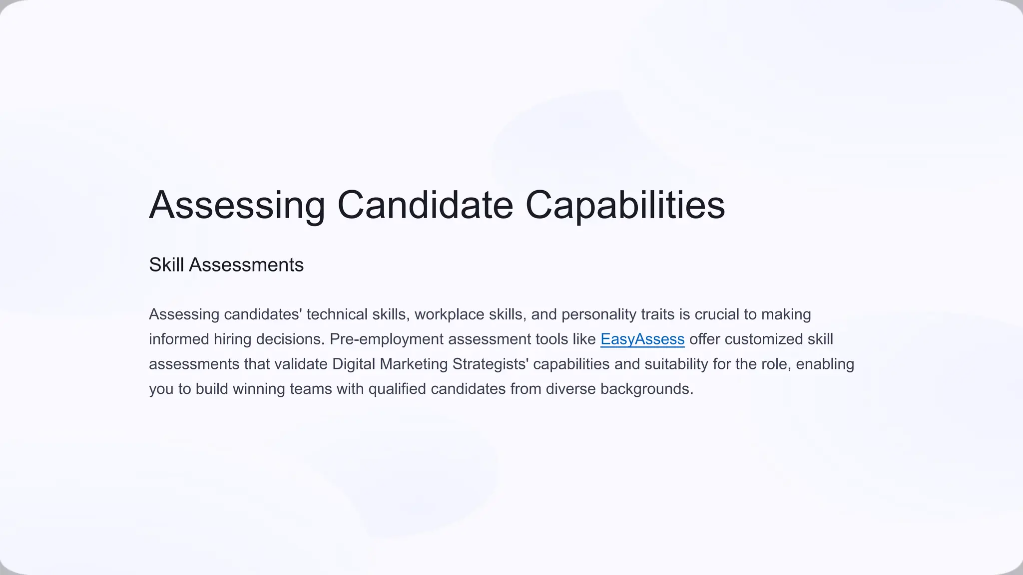 How to Hire the Perfect Digital Marketing Strategist | PPT