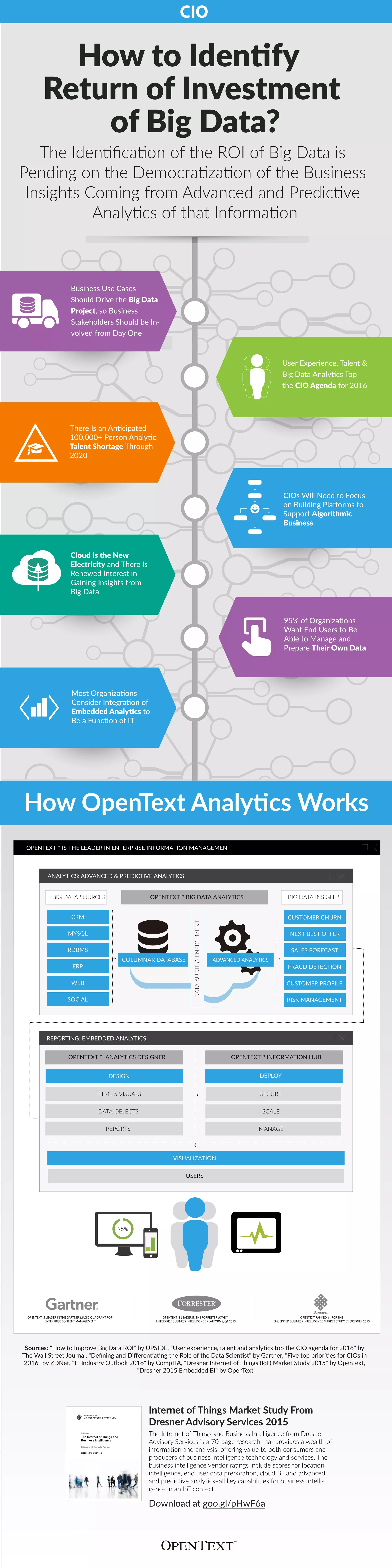 How to identify the Return on Investment of Big Data / CIO (Infographic ...