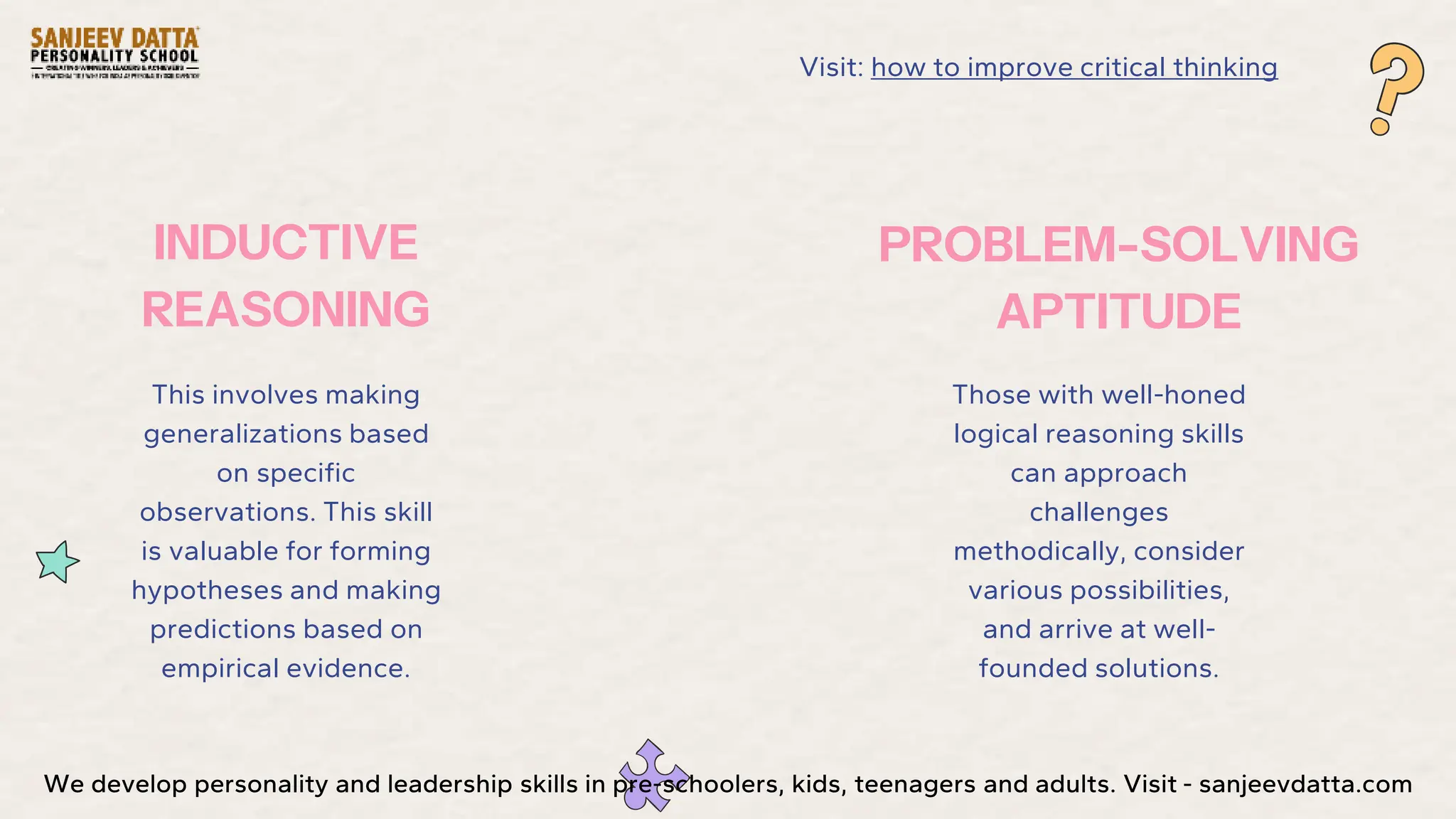 How to Improve Logical Reasoning? | PPT