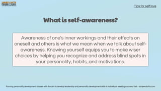 How to Improve Self Awareness? | PPT