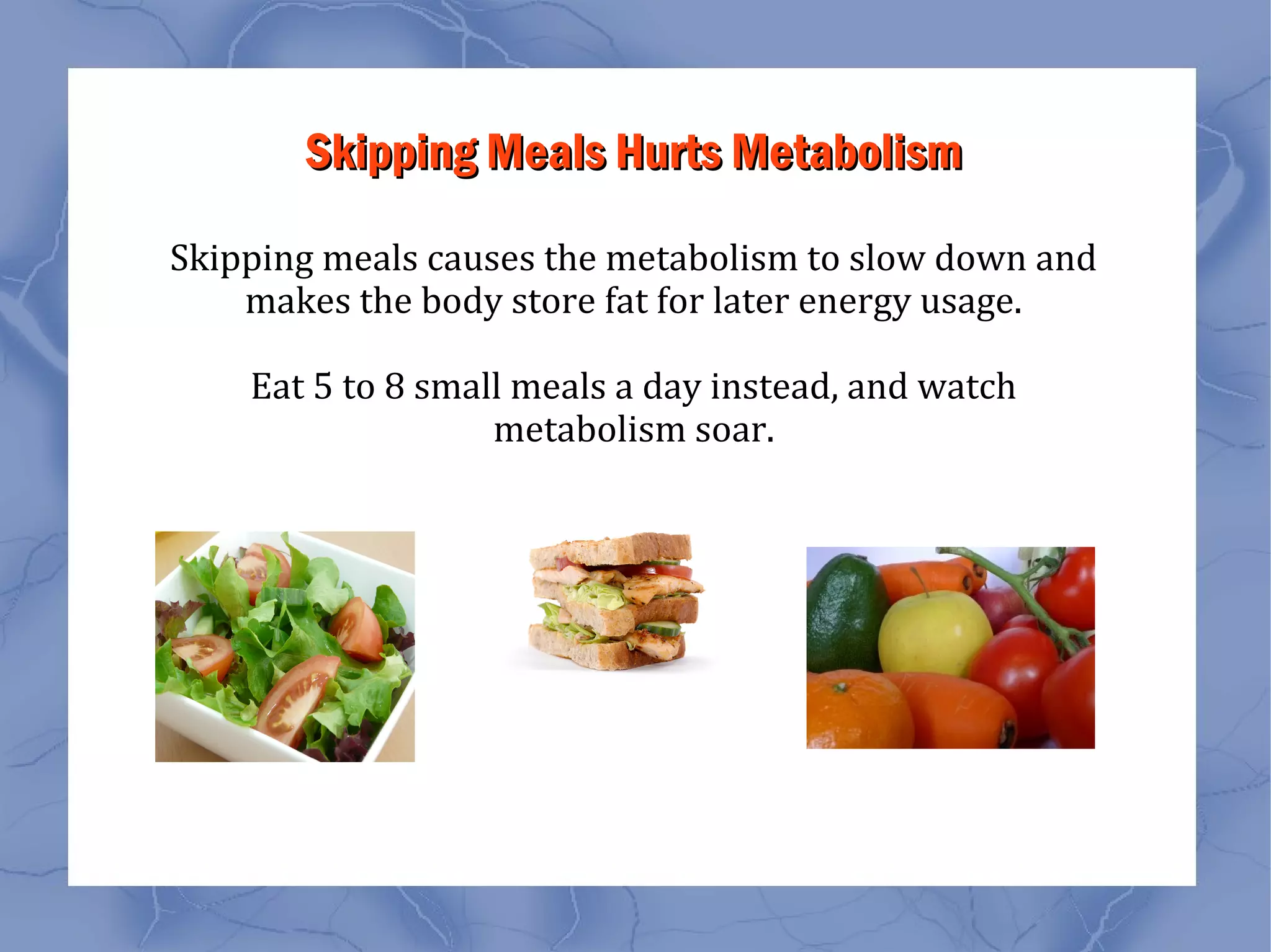 How to-increase-metabolism | PPT