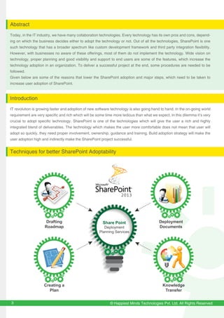 Whitepaper: How to Increase User Adoption for SharePoint Sites ...
