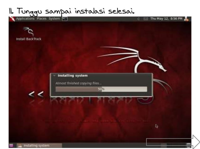 How to Install Linux BackTrack 5 | PPT