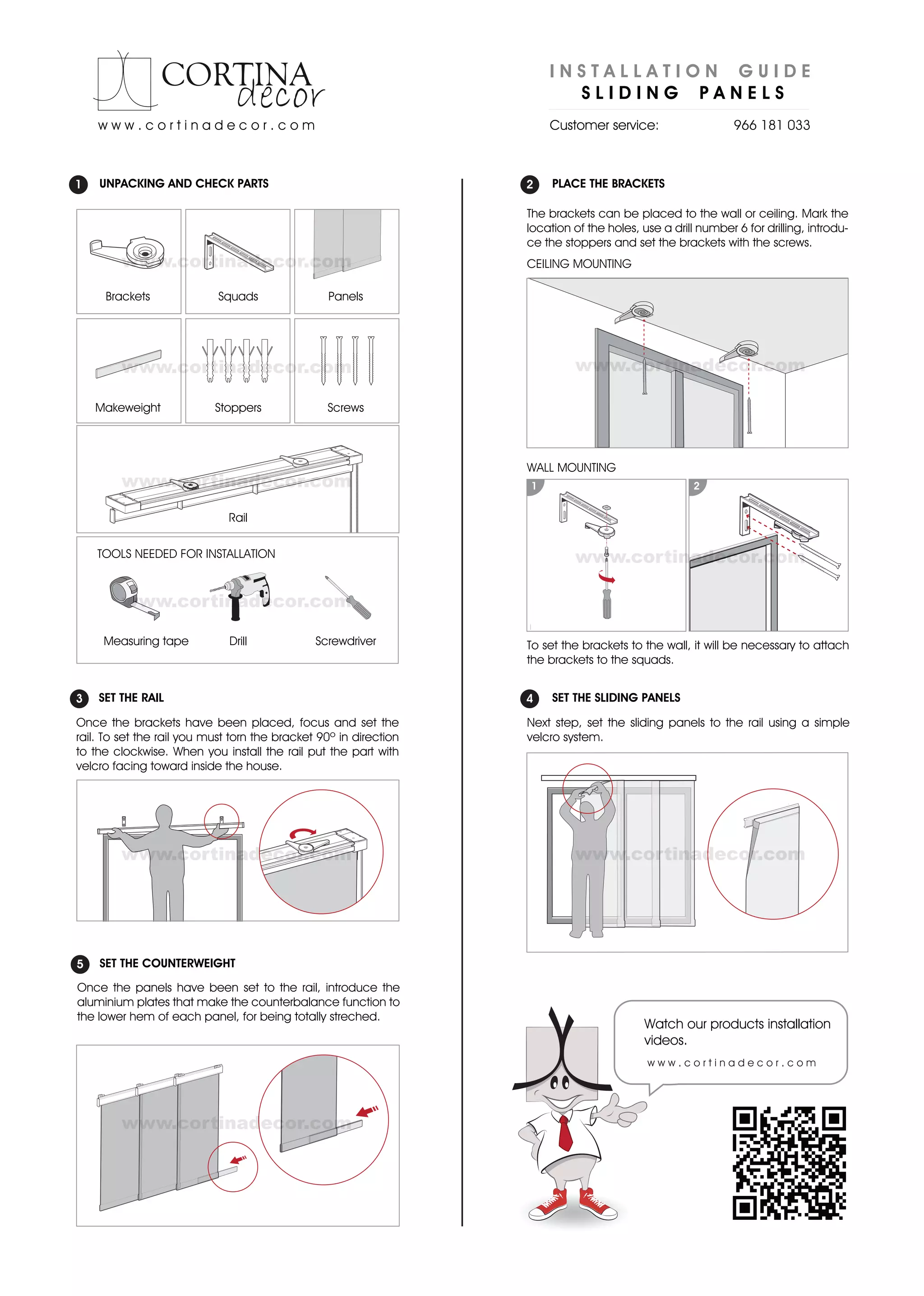 How to-install-slide-panels | PDF