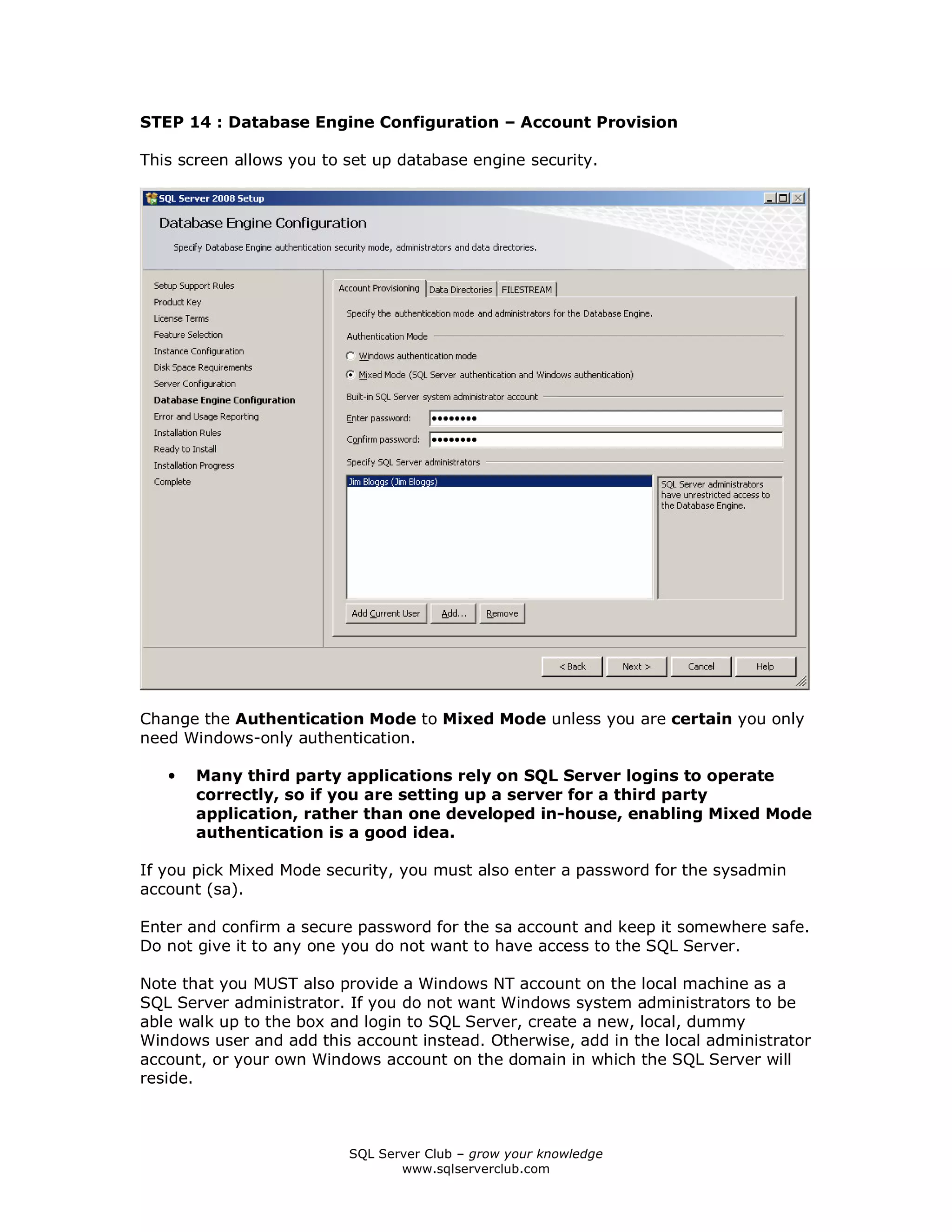 How to-install-sql-server-2008 | PDF | Databases | Computer Software and Applications