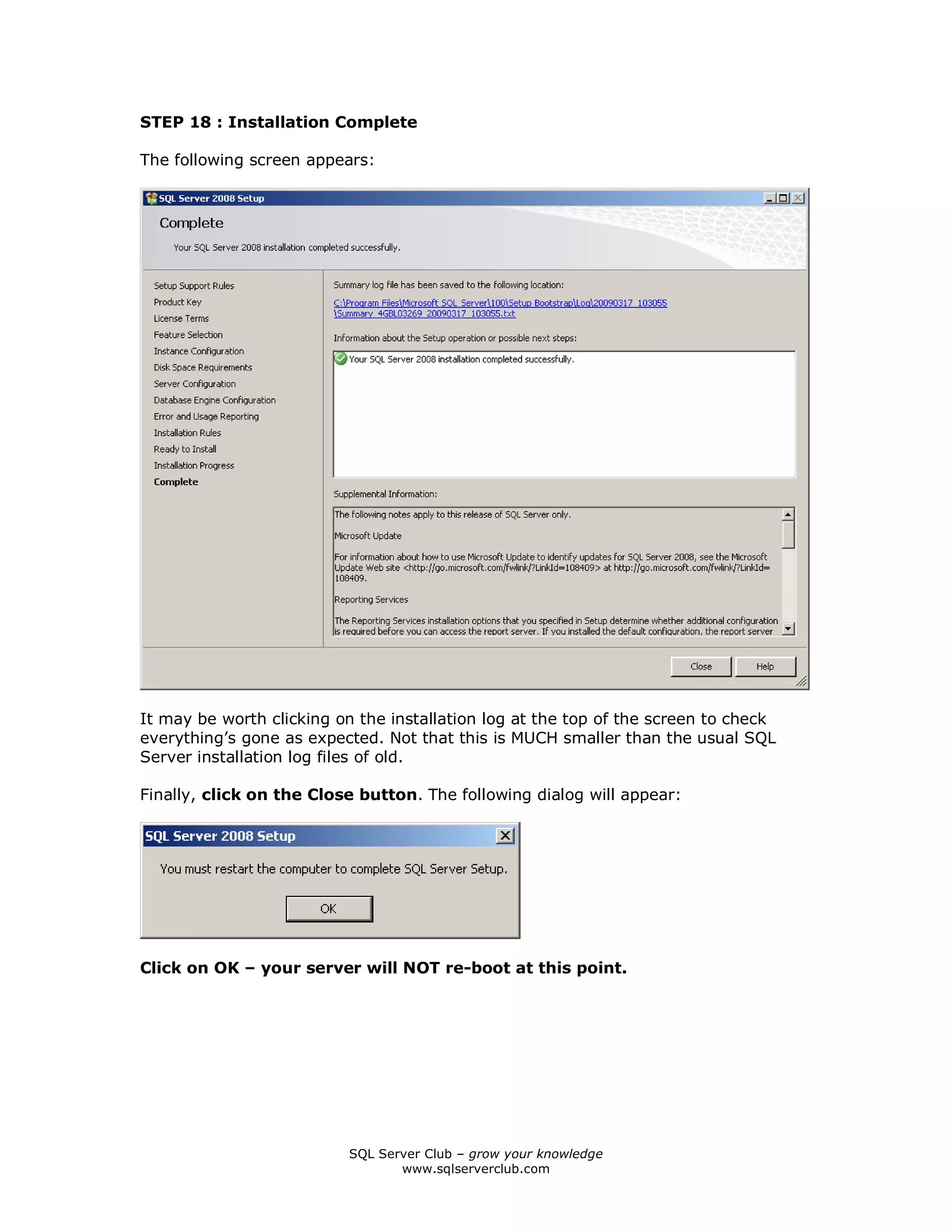 How to-install-sql-server-2008 | PDF | Databases | Computer Software ...
