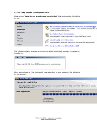 How to-install-sql-server-2008 | PDF