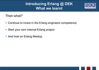 How to introduce erlang into an organization successfully | PPT