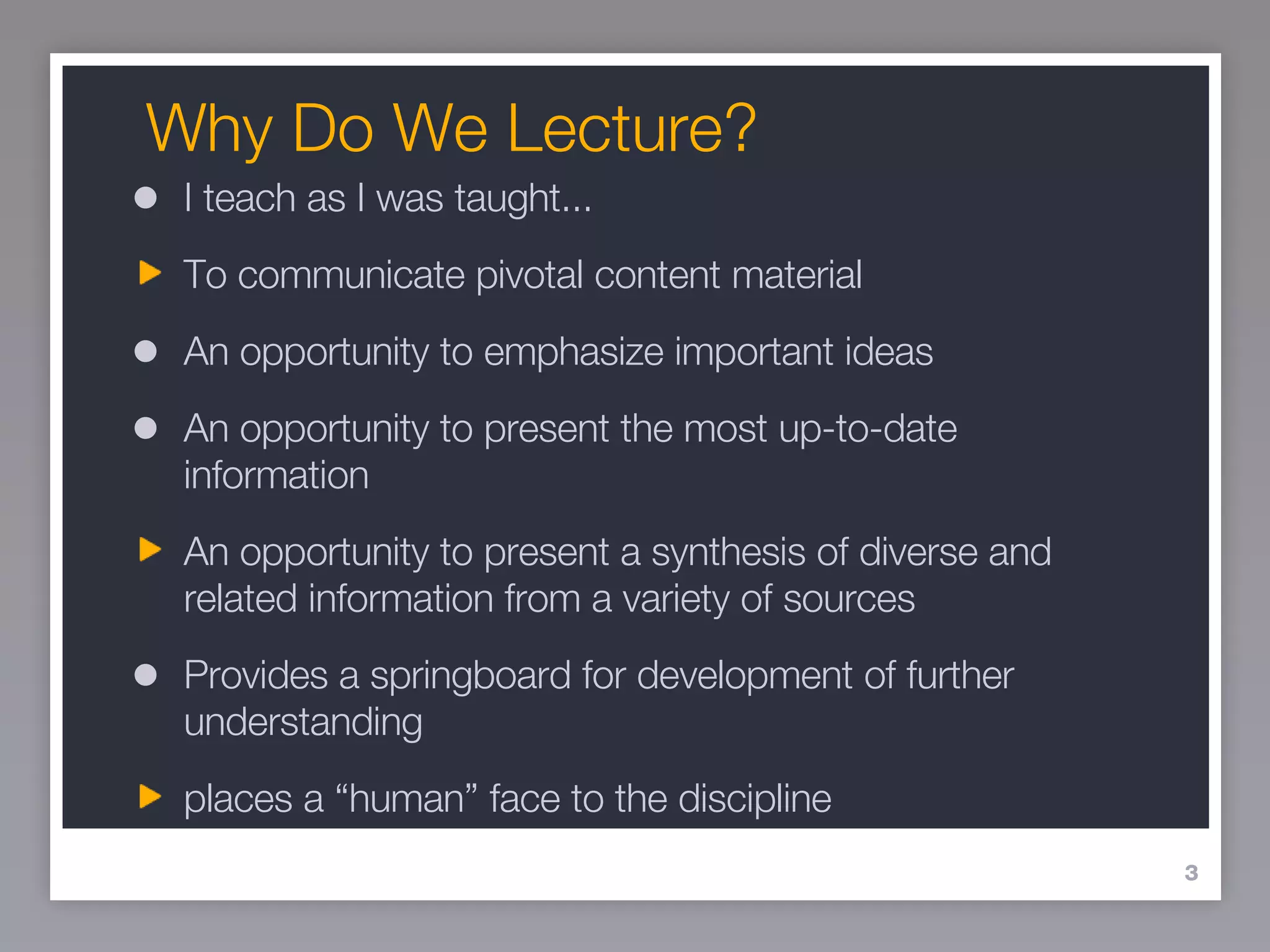 How To Lecture | PPT