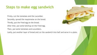 HOW TO MAKE SANDWICH | PDF