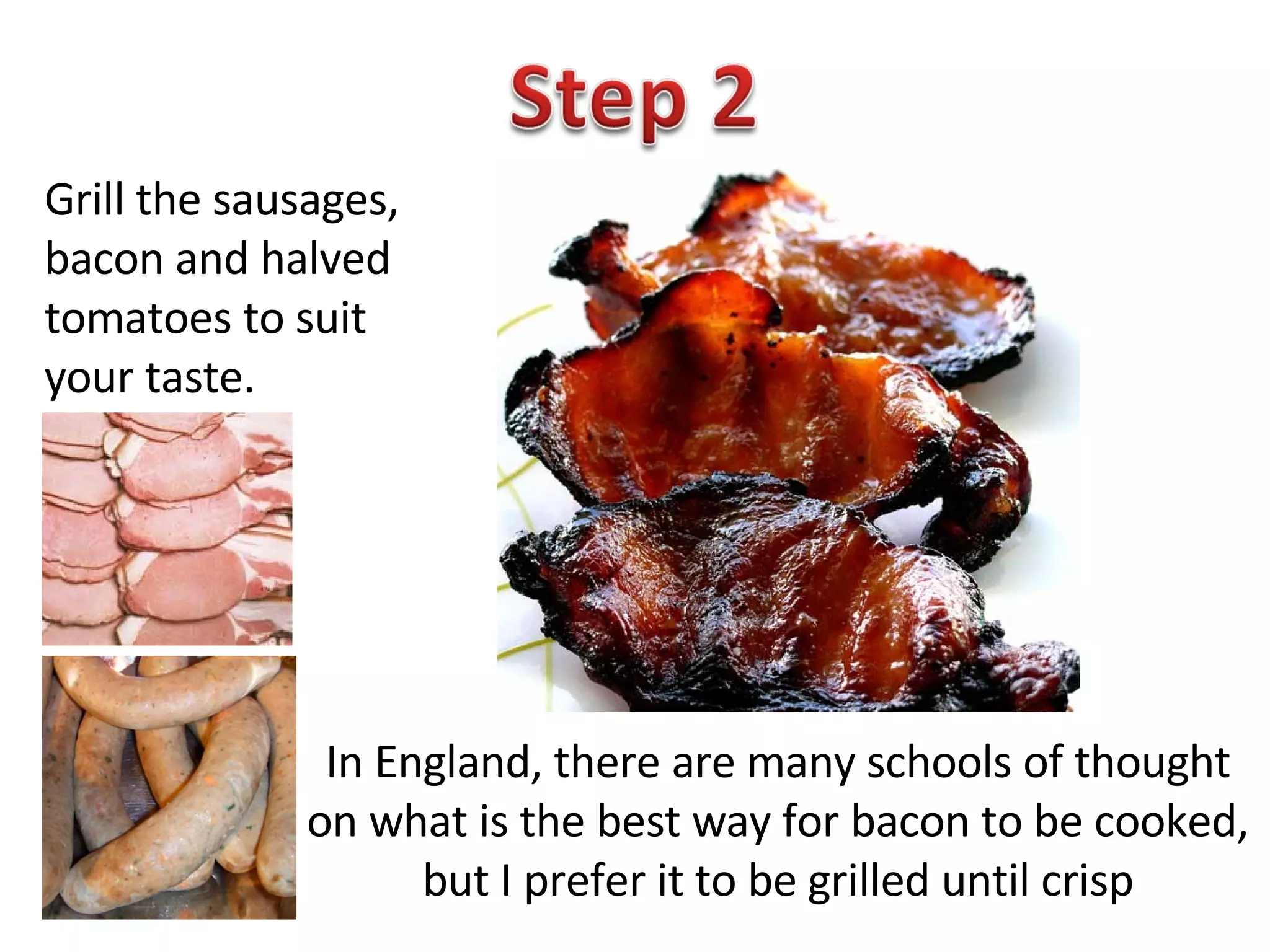 How to make a Full English Breakfast | PPT