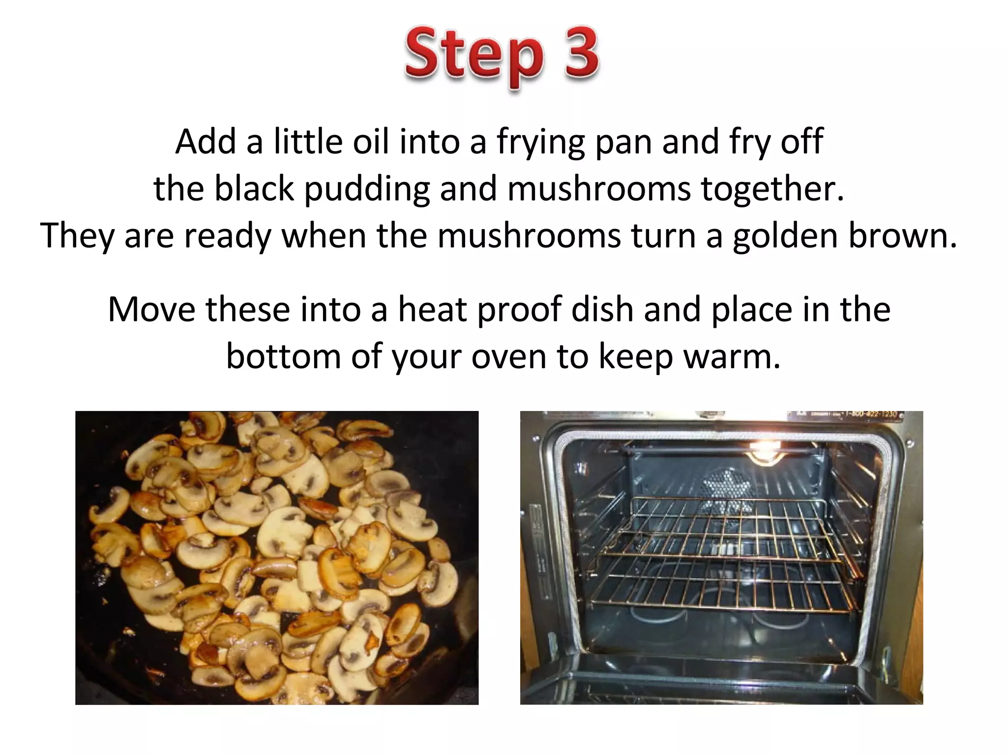 How to make a Full English Breakfast | PPT