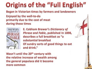 How to make a Full English Breakfast | PPT