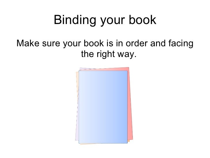 How to Make a Hard Cover Book