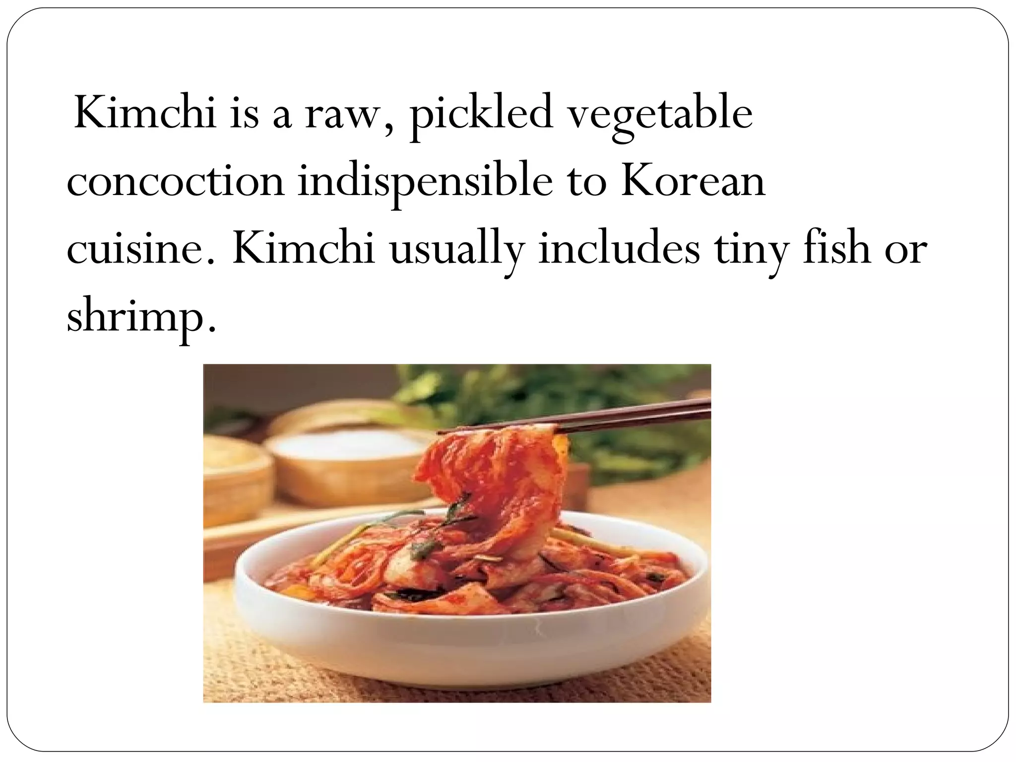 How To Make A Kimchi | PPT