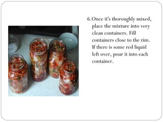 How To Make A Kimchi | PPT