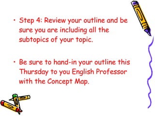 How To Make An Outline | PPT