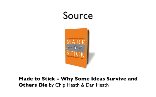 How To Make Ideas Stick | PPT