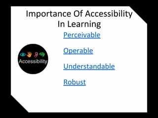 How to Make Learning More Accessible and Inclusive 2.0 | PDF | Internet ...
