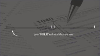 How to make technical deicisons? | PPTX