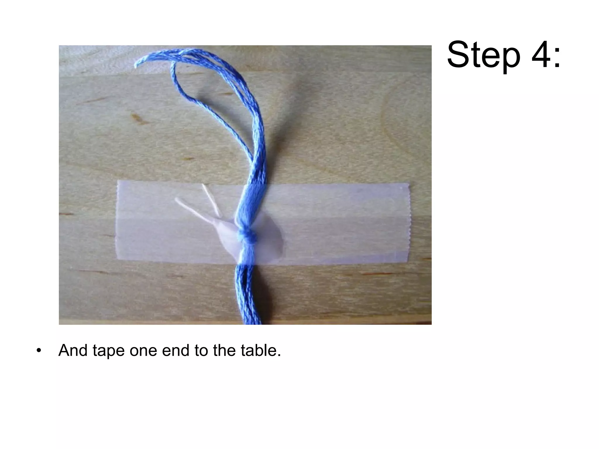 How To Make Twisted Cord | PPT