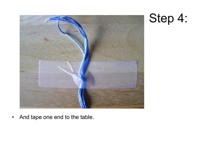 How To Make Twisted Cord | PPT