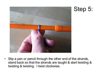 How To Make Twisted Cord | PPT