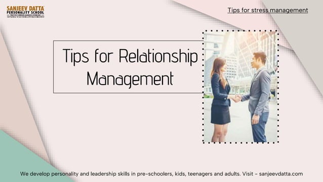How to Manage Relationships? | PPT