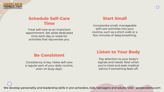 How to Manage Self Care in Daily Lives of Yours? | PPTX | Parenting ...