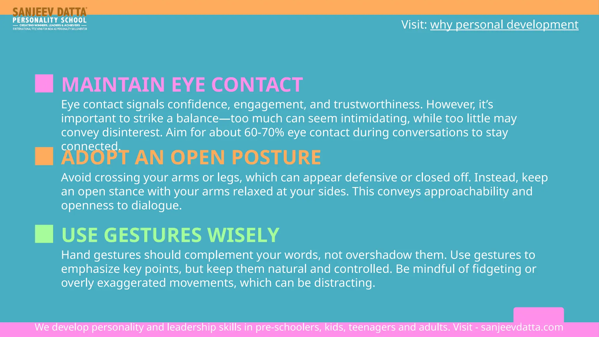 How to Master Body Language for Self Improvement? | PPTX