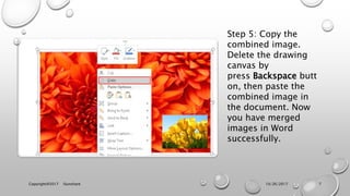 How to Merge Images or Pictures in Microsoft Office Word | PPTX