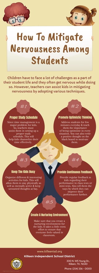 How To Mitigate Nervousness Among Students | PDF