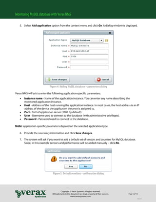 How to monitor MySQL database | PDF