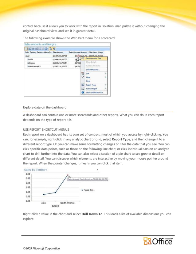 How to Navigate PerformancePoint 2010 Dashboards and Explore Data - EPC Group | DOCX | Operating ...