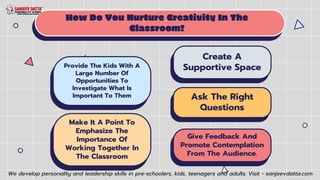 How To Nurture Creativity In Child? | PPTX