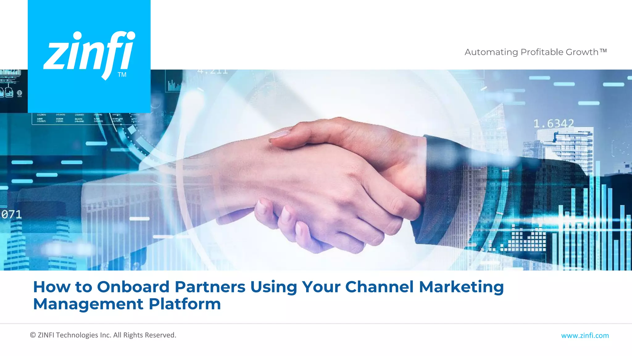 How to Onboard Partners Using Your Channel Marketing Management Platform | PPT