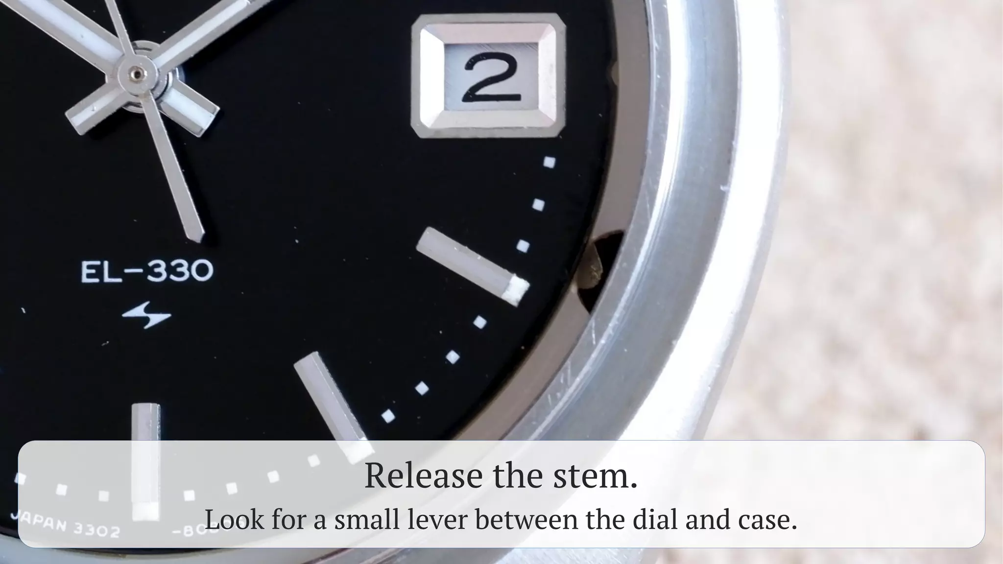 How to open a Seiko monocoque (one-piece) watch case | PDF