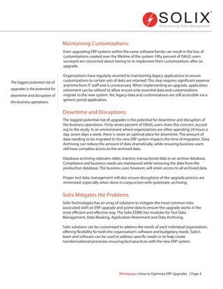 How to Optimize ERP Upgrades | PDF | Databases | Computer Software and Applications