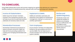 How to Optimize Your Maintenance Workflow Using CMMS and Process ...