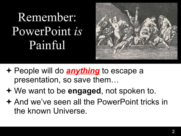 How to Write, or Not to Write, for PowerPoint | PPT