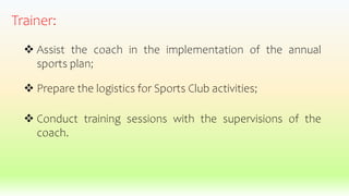 How-to-Organize-a-Sports-Club powerpoint | PPTX