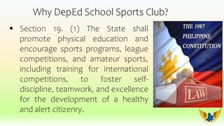 How-to-Organize-a-Sports-Club powerpoint | PPTX