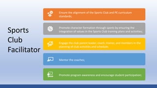 How-to-Organize-Sports-Club.ppt | Participant Sports | Fitness and Exercise