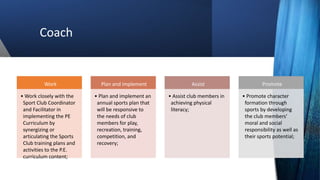 How-to-Organize-Sports-Club.ppt | Participant Sports | Fitness and Exercise