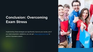 How to Overcome Stress and Anxiety During Exam Preparation? | PDF