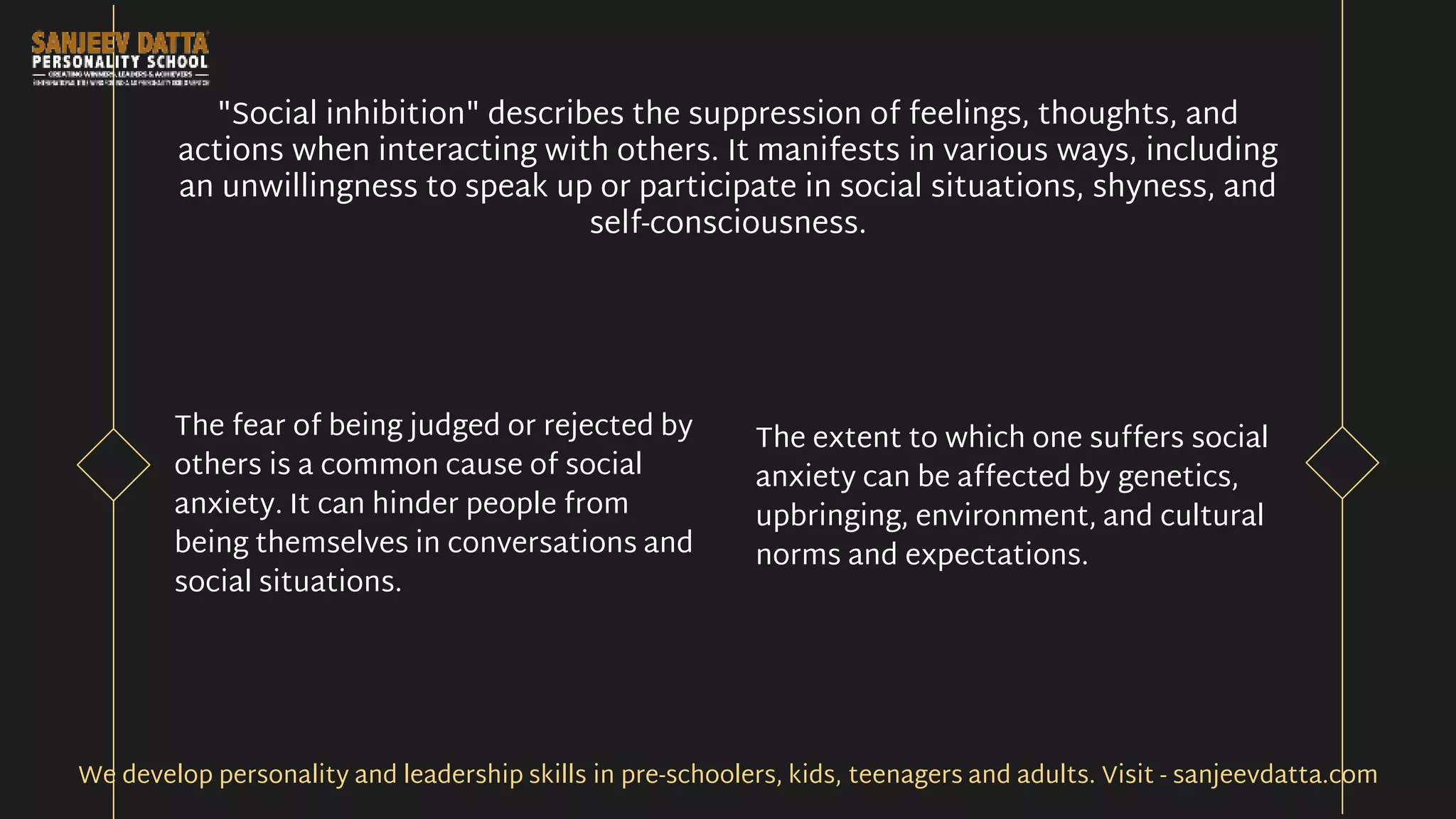 How to Overcome Social Inhibition? | PPTX