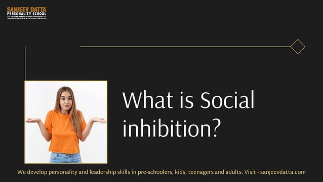 How to Overcome Social Inhibition? | PPTX